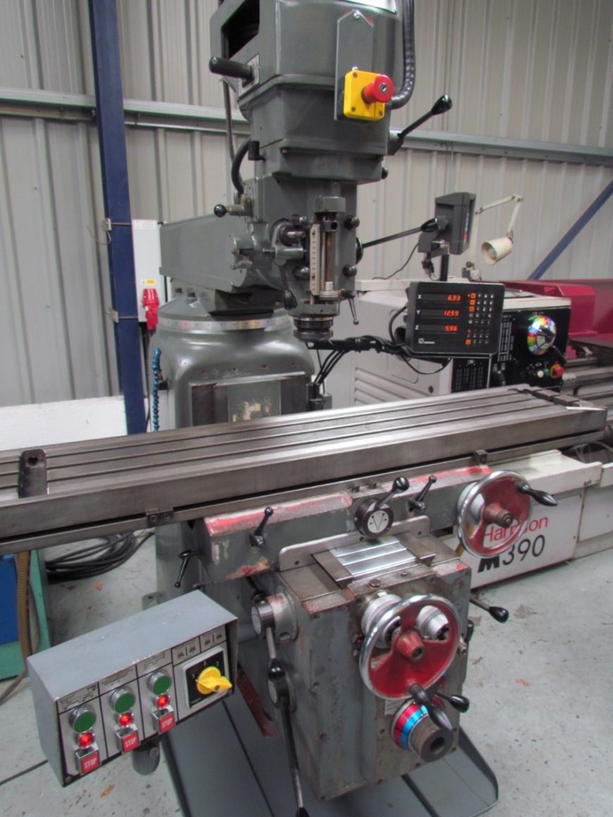 AJAX AJT4 TURRET MILLING MACHINE 6 - Wilson MachineryWilson Machinery