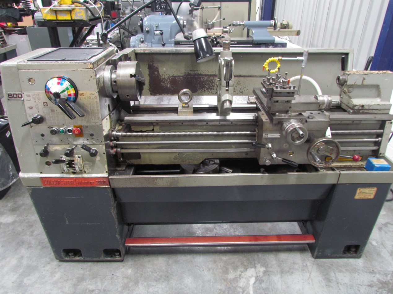 USED COLCHESTER MASTER 2500-40-GAP BED CENTRE LATHE - Wilson ...