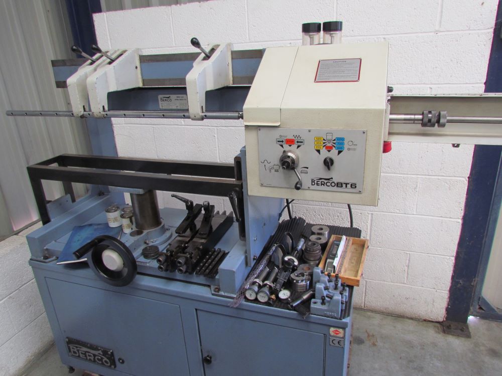 Used BERCO MODEL BT6 HORIZONTAL LINE BORING MACHINE FOR ENGINES ...