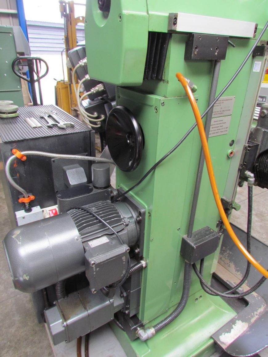 USED DECKEL MODEL FP1 MODEL 2101 YEAR 1981 HIEDENHAIN 111 - Wilson ...