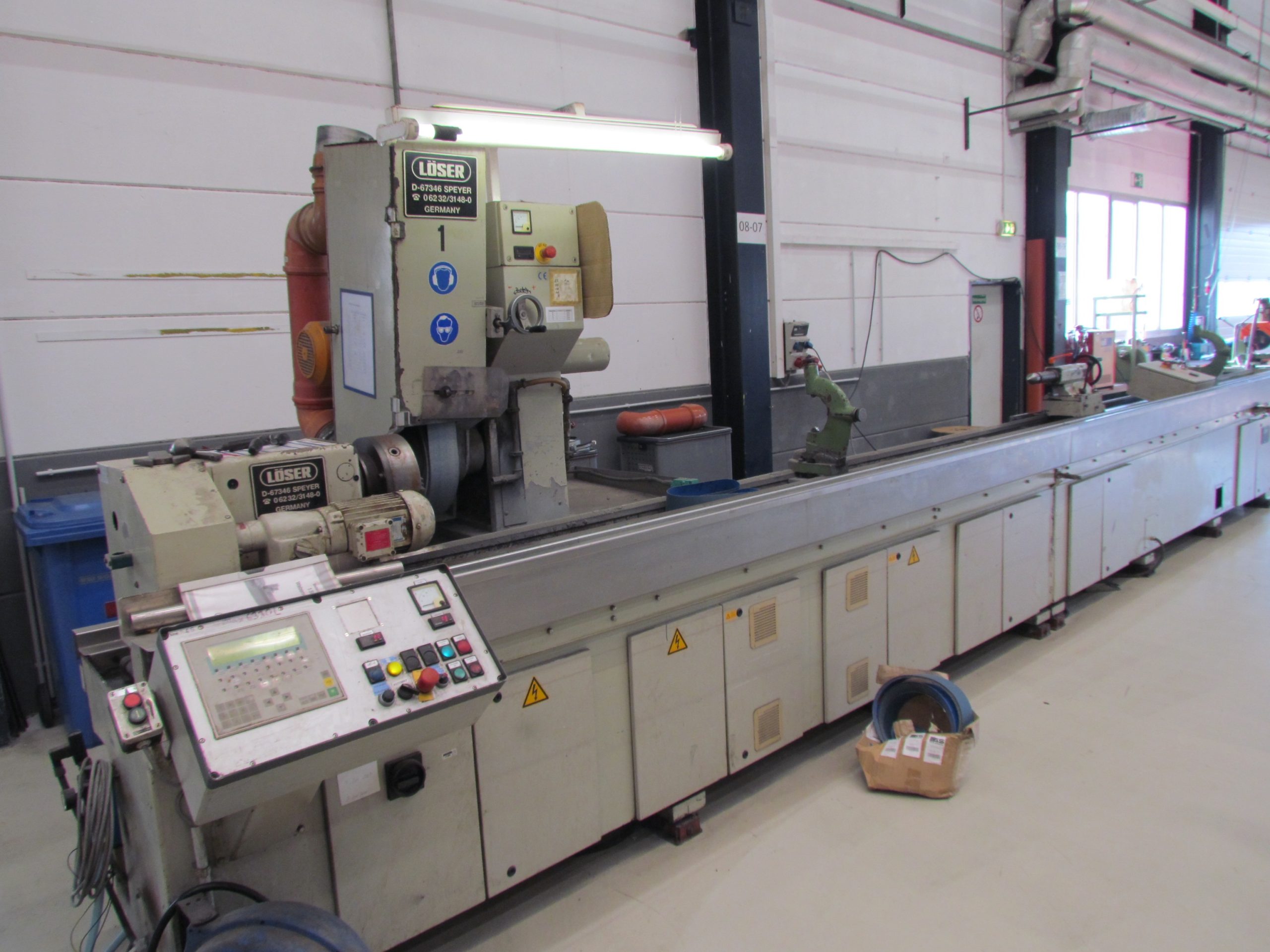 USED LOSER CYLINDERICAL LINISHING MACHINE - Wilson MachineryWilson ...